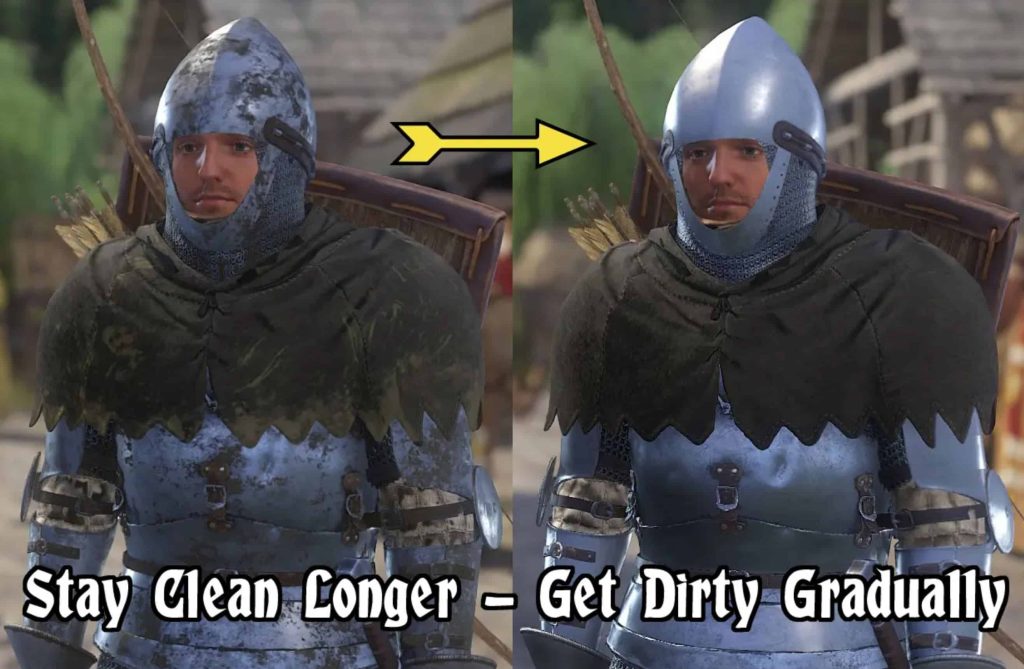 Stay Clean Longer – Get Dirty Gradually | Kingdom Come: Deliverance 2 Mod