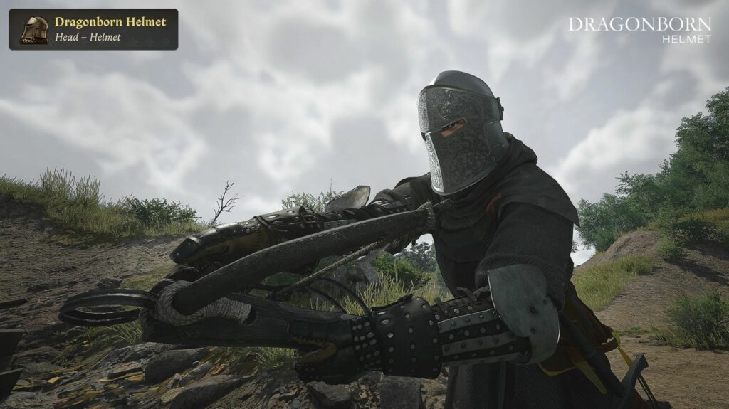 Dragonborn Helmet v1.5 | Kingdom Come: Deliverance 2 Mod