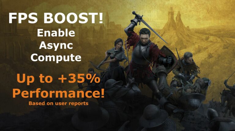 FPS Boost - Enable Async Compute - Conflict-Free v1.0 | Kingdom Come: Deliverance 2 Mod
